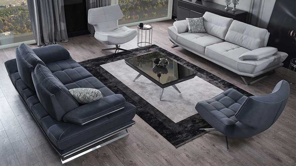 Wow Antrasit Metal Koltuk Takımı