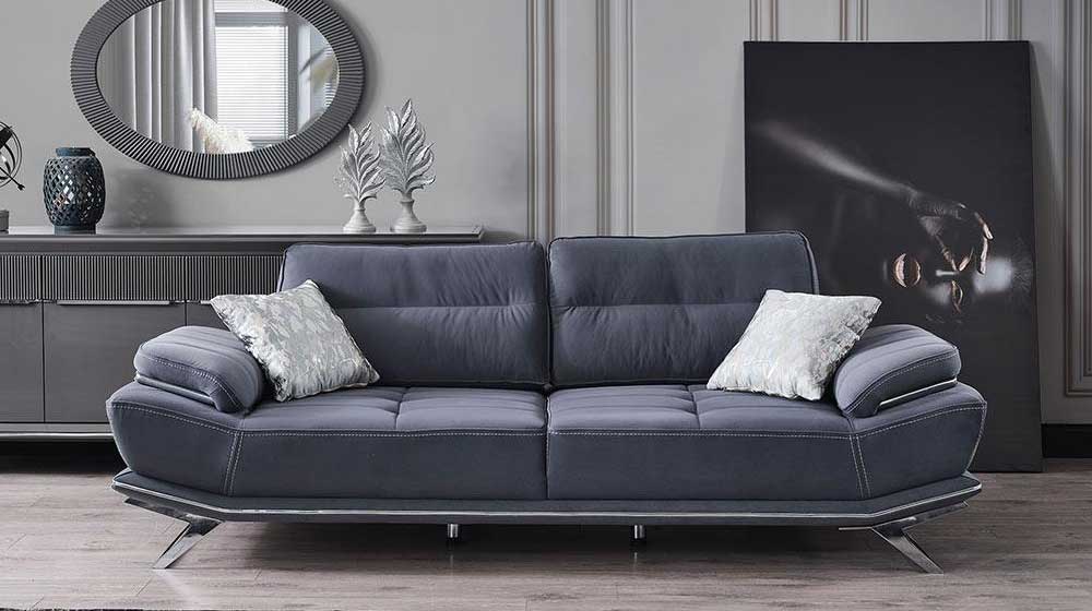 Wow Antrasit Metal Koltuk Takımı